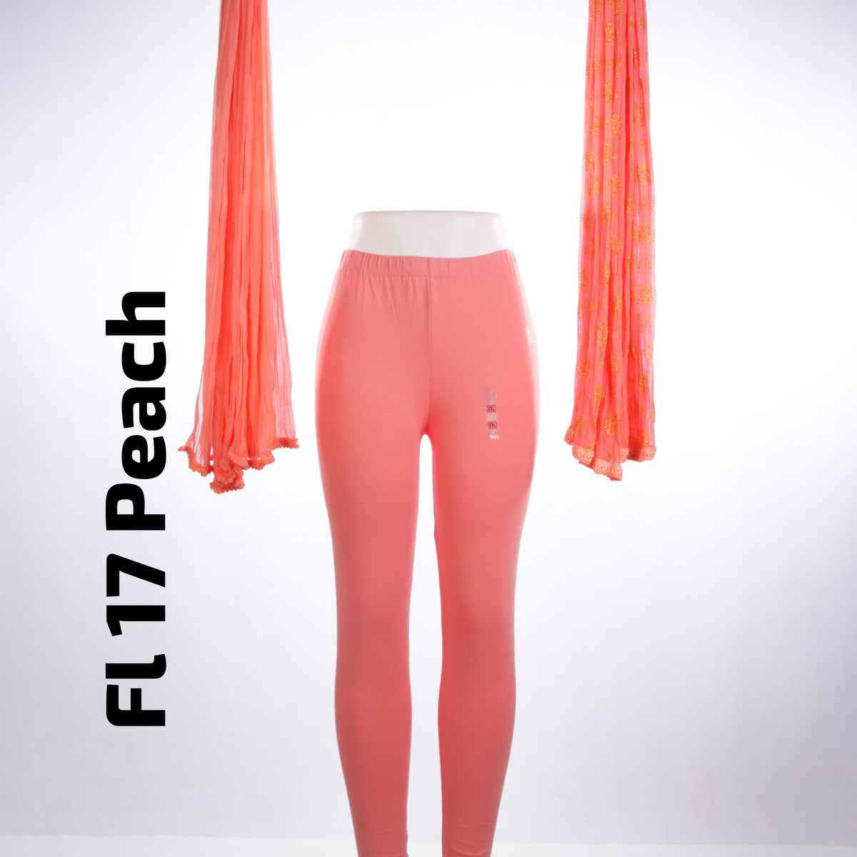 Premium Full Length Leggings (FL 17 Peach) – Nimalas